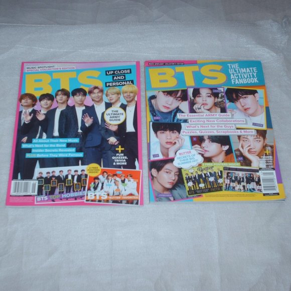 Bts | Accents | Bundle Of 2 Bts Collectible Magazines | Poshmark